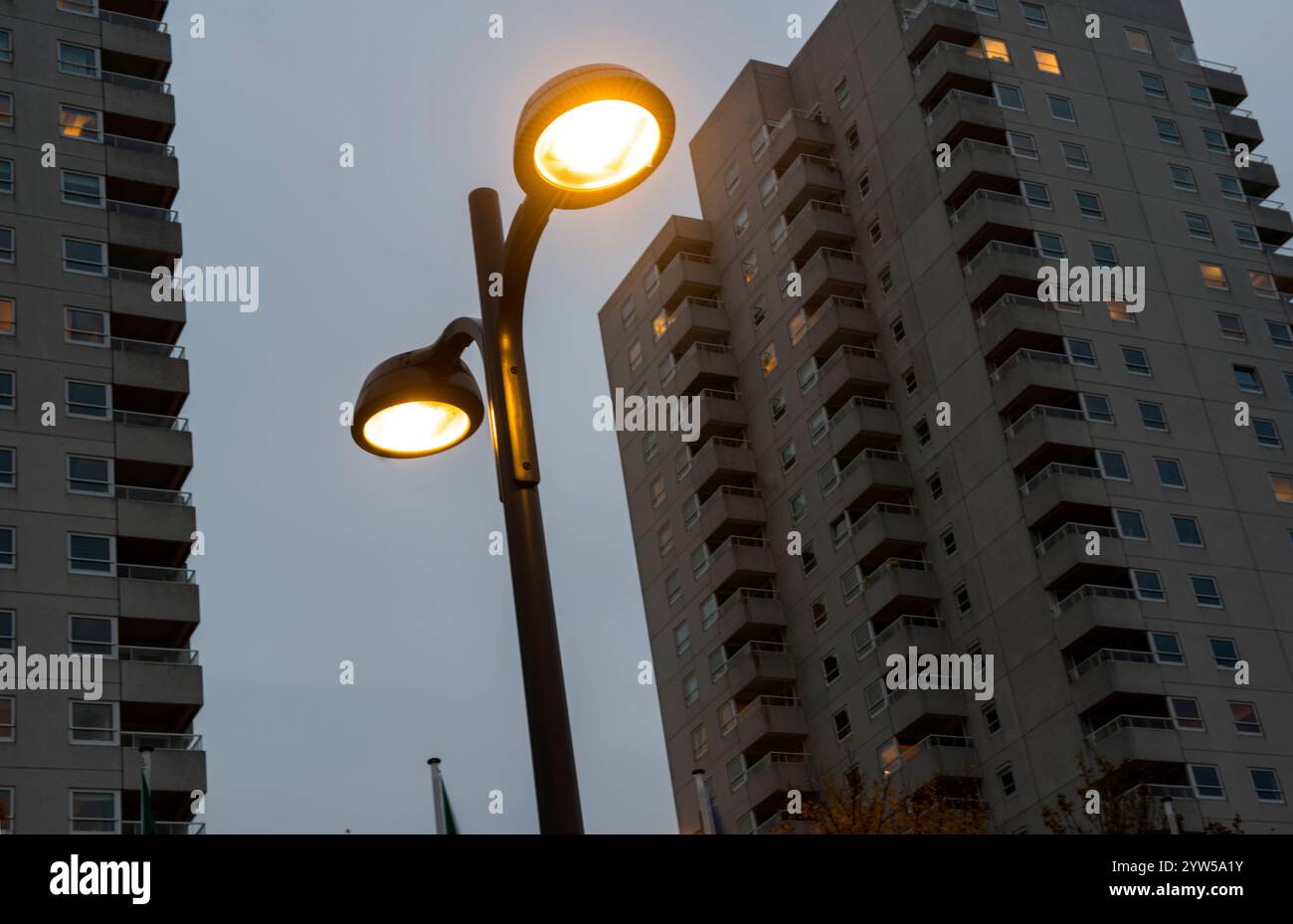 Project Apartment Flats with Streetlight. Low Rent, Apartment Flasts ...
