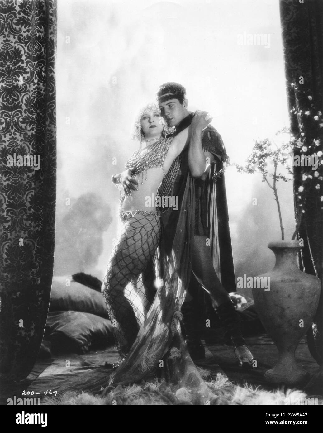 CARMEL MYERS and RAMON NOVARRO in a scene from BEN-HUR : A TALE OF THE ...