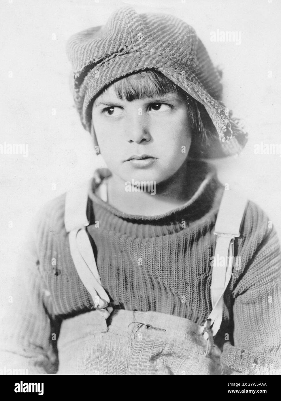 A Portrait of Child Star JACKIE COOGAN as little Timothy Kelly, the ...
