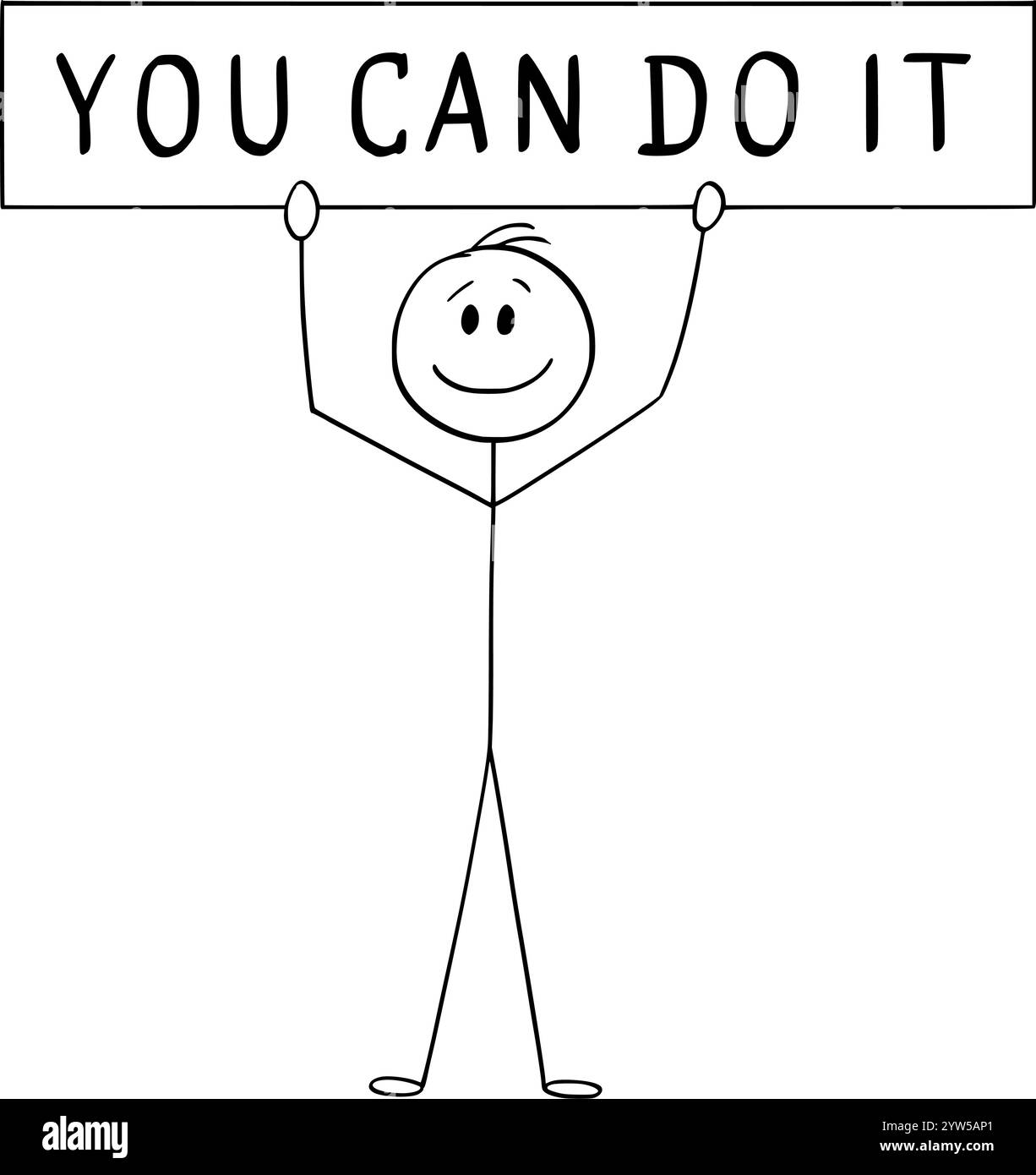 You can do it , vector cartoon stick figure or character illustration ...