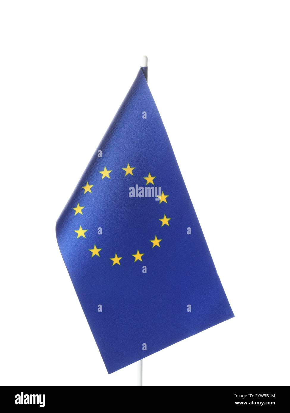 Flag of European Union isolated on white Stock Photo - Alamy