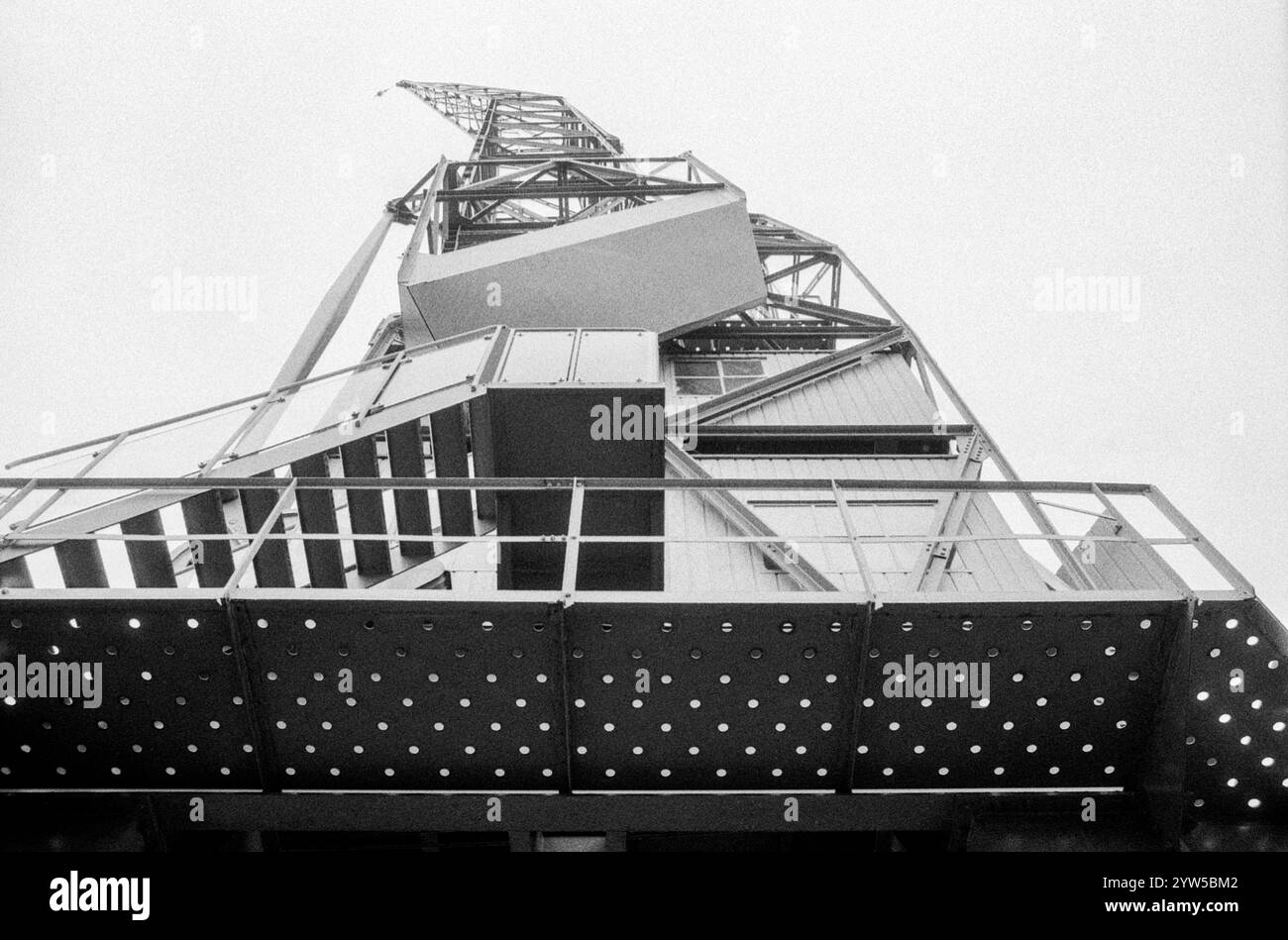Vintage Harbour Crane. View from below at Industral, Vintage Harbour ...