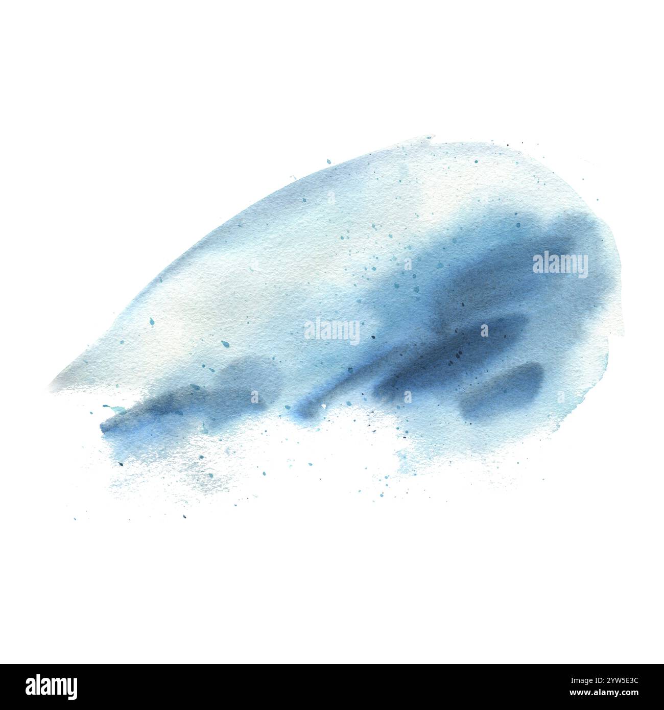 Snow big snowdrift, textured, volumetric white with blue colors. Winter ...