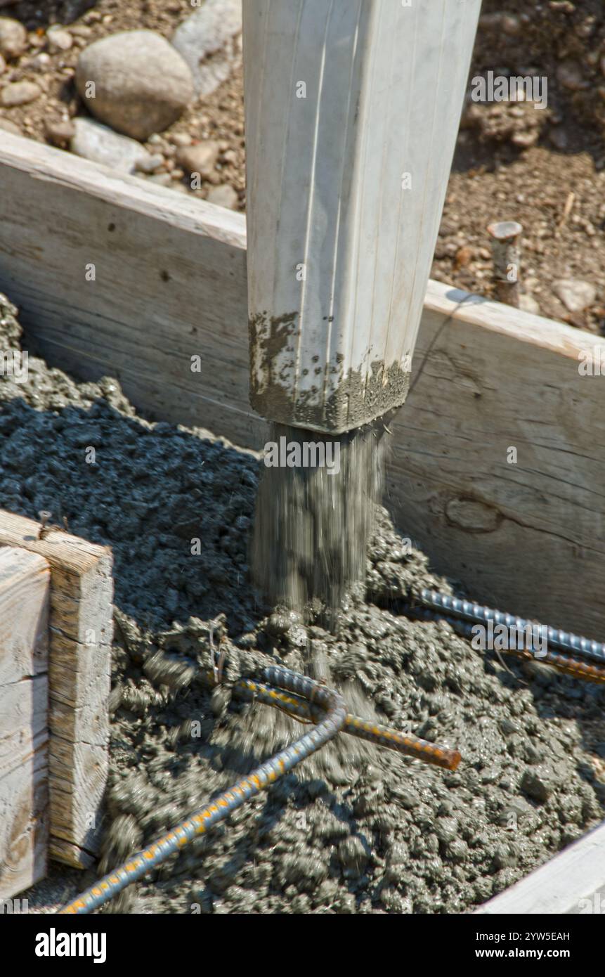 Wet concrete slab under construction hi-res stock photography and images - Alamy