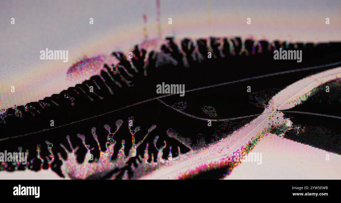 Digital glitch blur computer display hi-res stock photography and ...