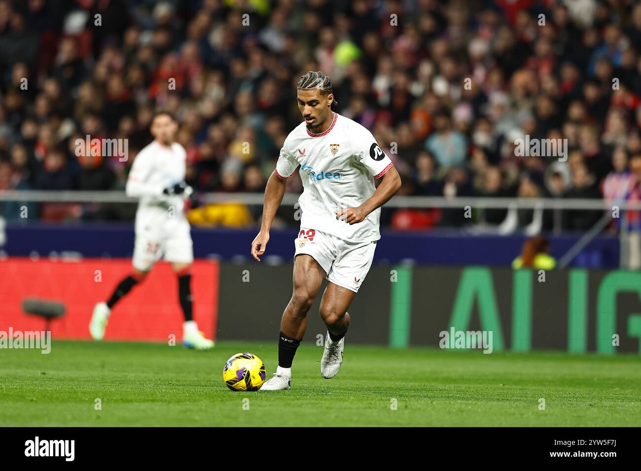 Madrid, Spain. 8th Dec, 2024. Loic Bade (Sevilla) Football/Soccer ...