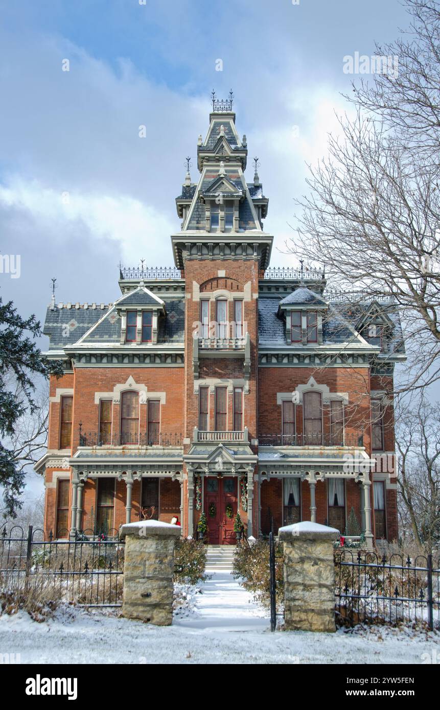 The Harvey Vaile Mansion is a Victorian home built in 1881 in ...