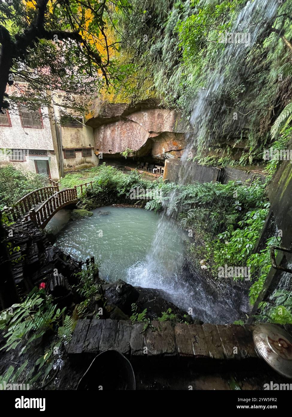 Elephant Mountain Viewpoint trail, Taipei Taiwan Stock Photo - Alamy