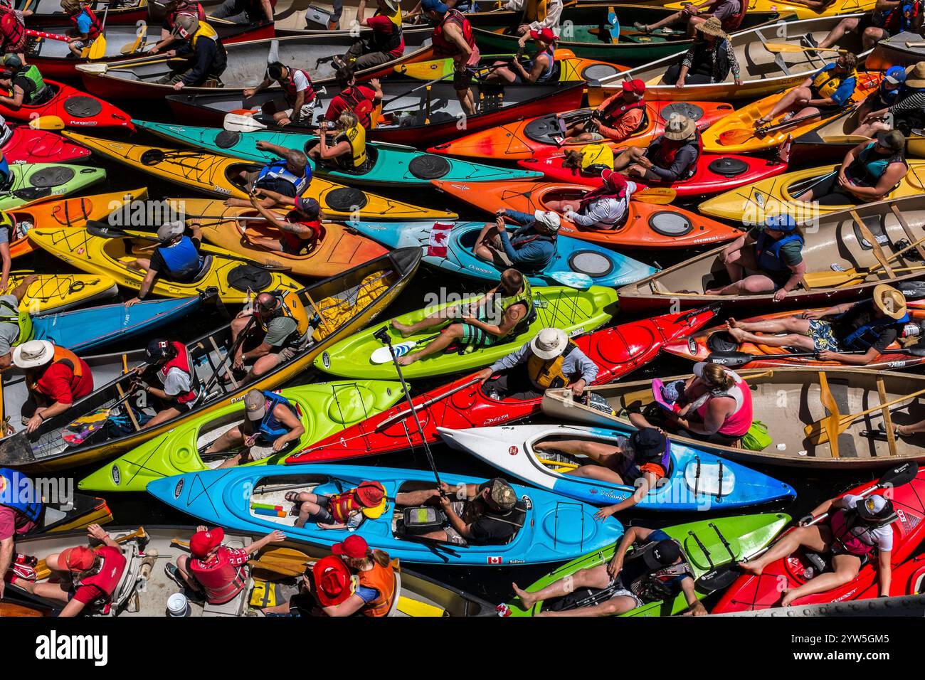 Lakes and outdoor recreational experiences in Ontario, Canada Stock ...