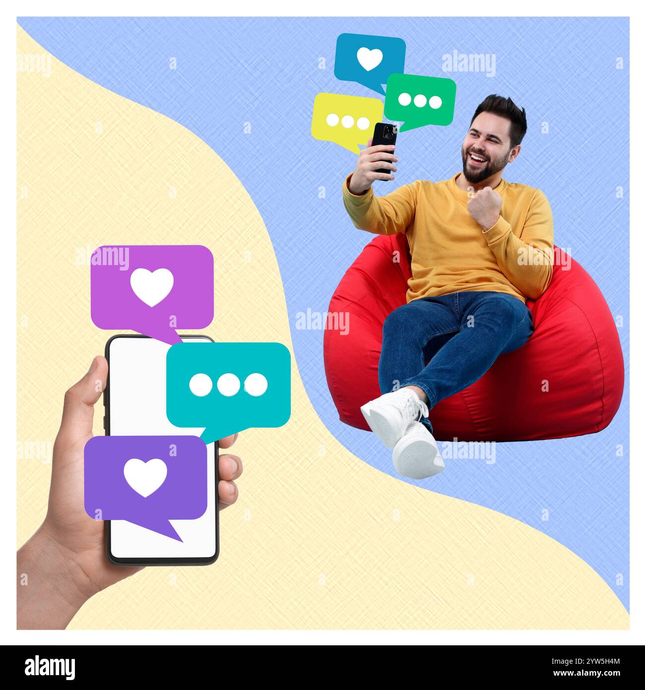 Mobile phone device seo Cut Out Stock Images & Pictures - Alamy