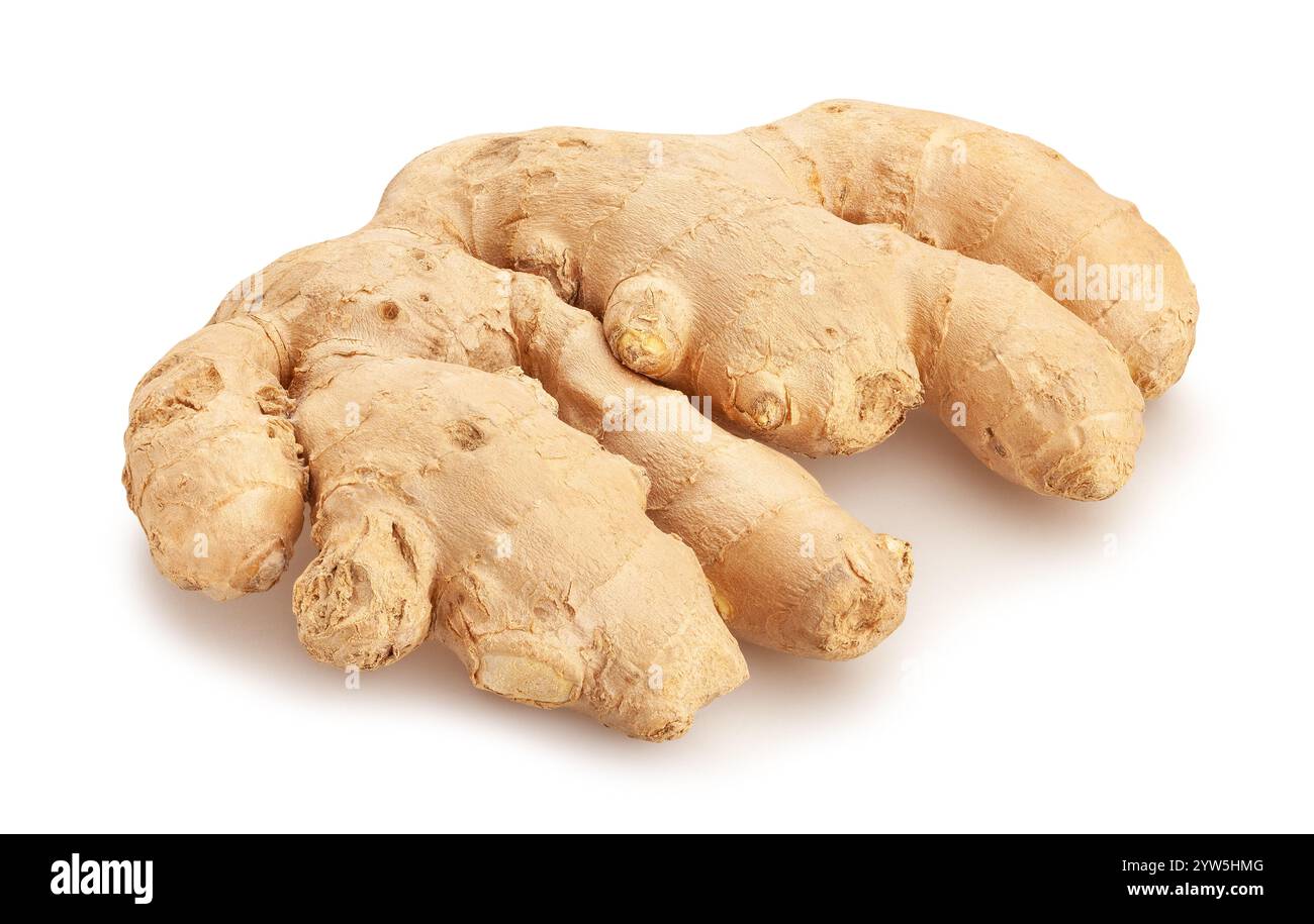 ginger path isolated on white Stock Photo - Alamy
