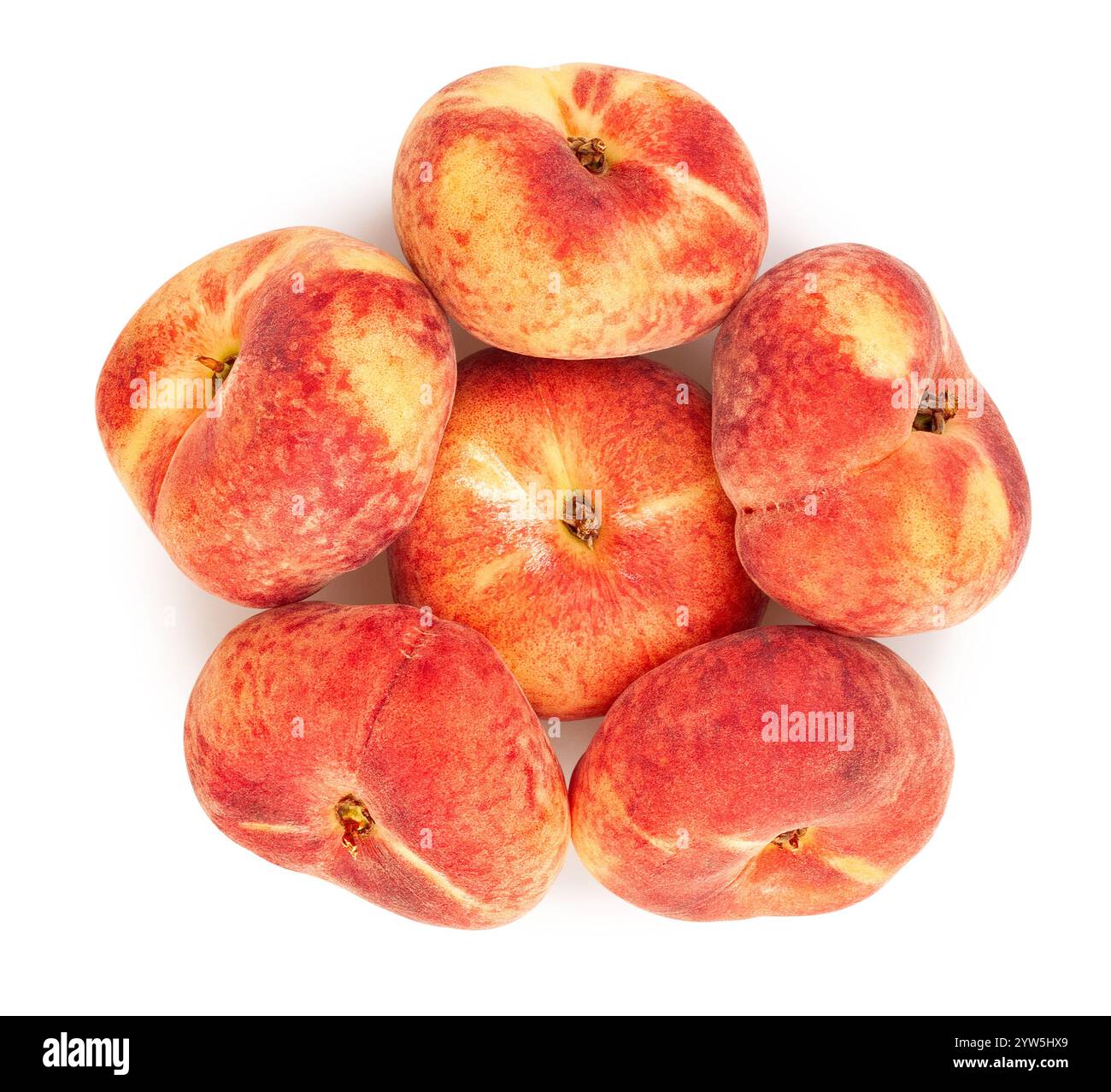 Closeup view peach fruit Cut Out Stock Images & Pictures - Alamy