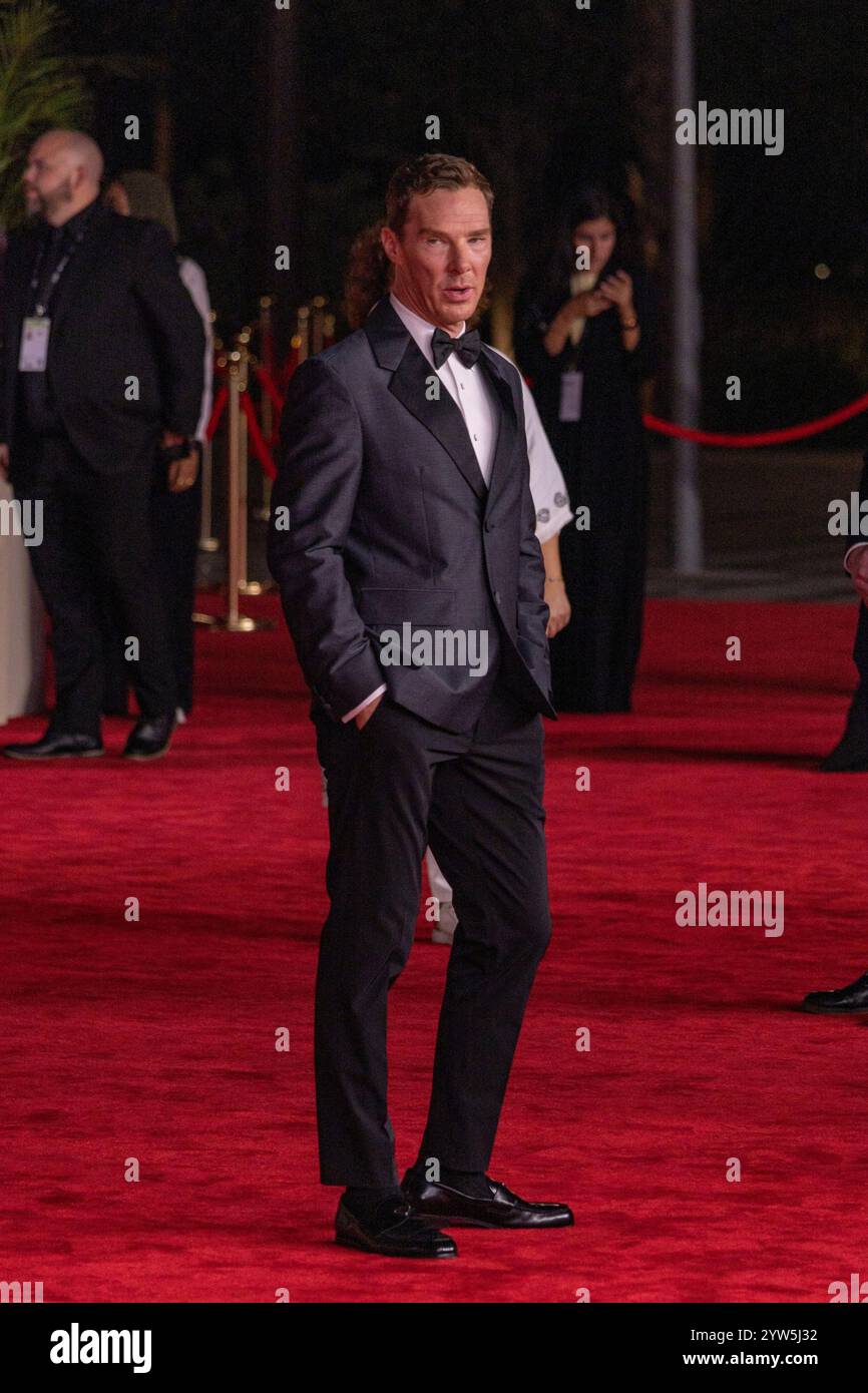 Benedict Cumberbatch poses for photographers upon arrival of the film ...