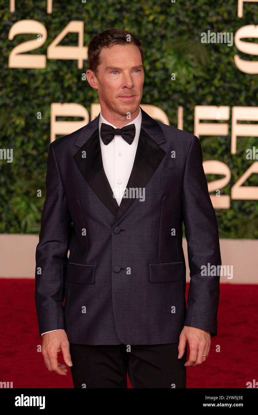 Benedict Cumberbatch poses for photographers upon arrival of the film ...