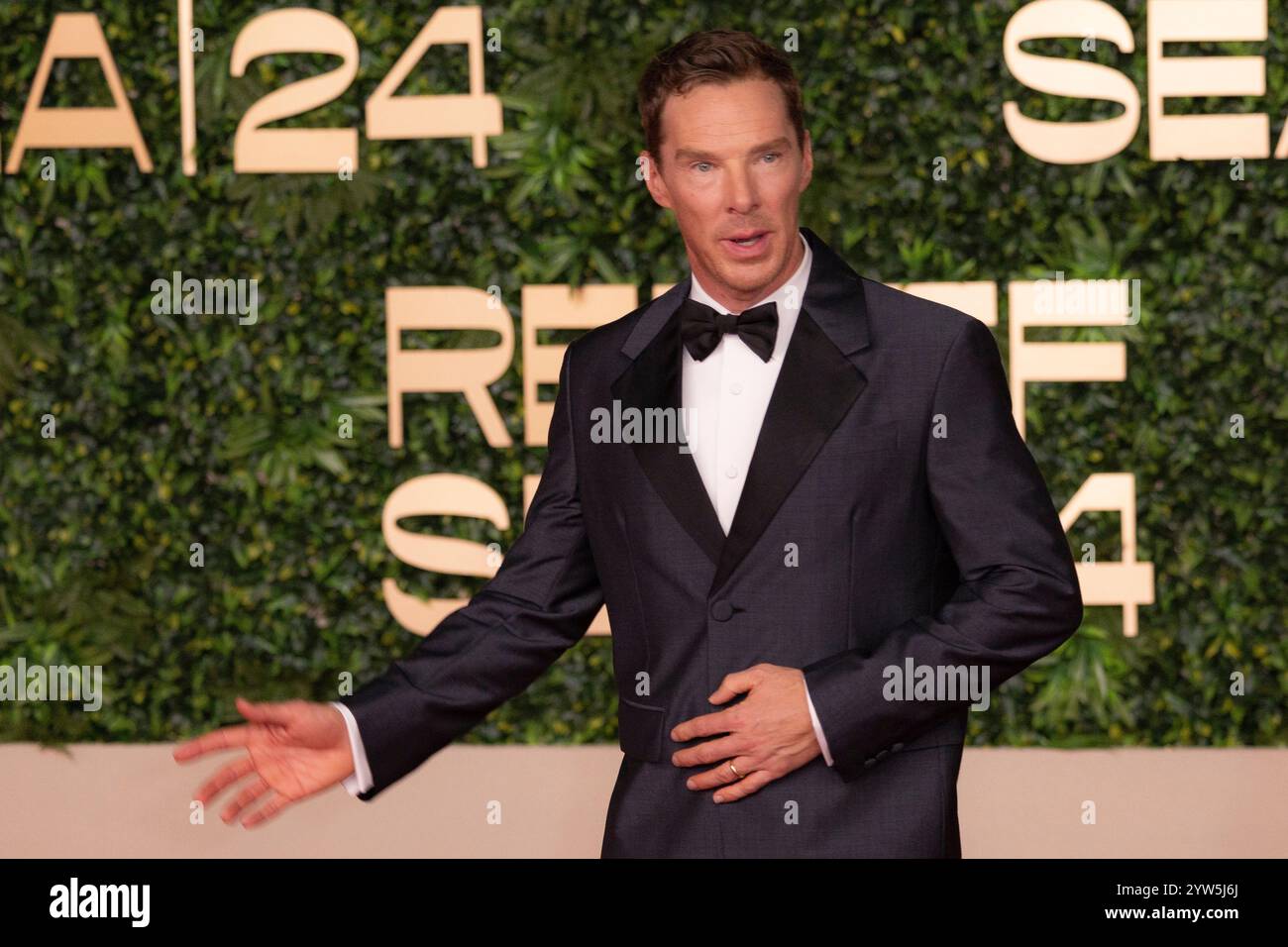 Benedict Cumberbatch poses for photographers upon arrival of the film ...