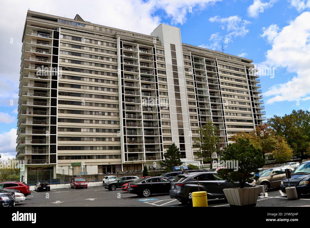 Meridian condo building on Lake avenue on the Gold coast of Lakewood ...