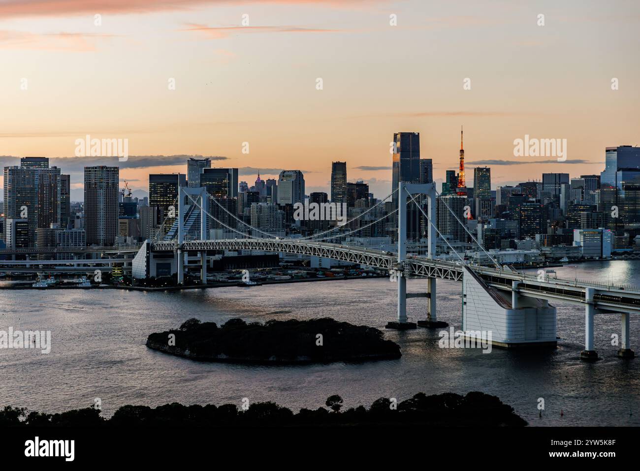 A stunning and breathtaking sunset dramatically illuminates the vibrant ...