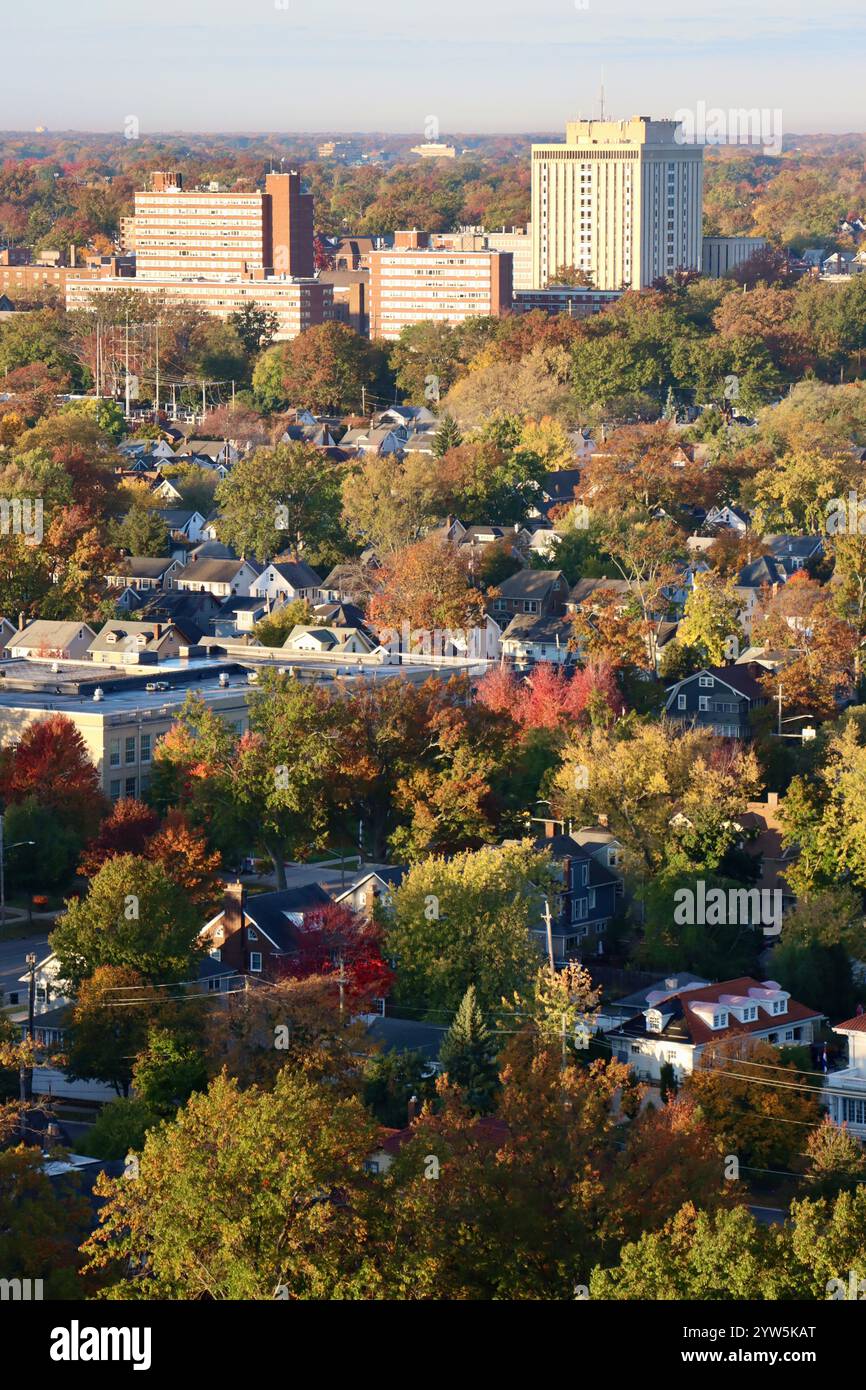 Downtown cleveland autumn colors hi-res stock photography and images ...