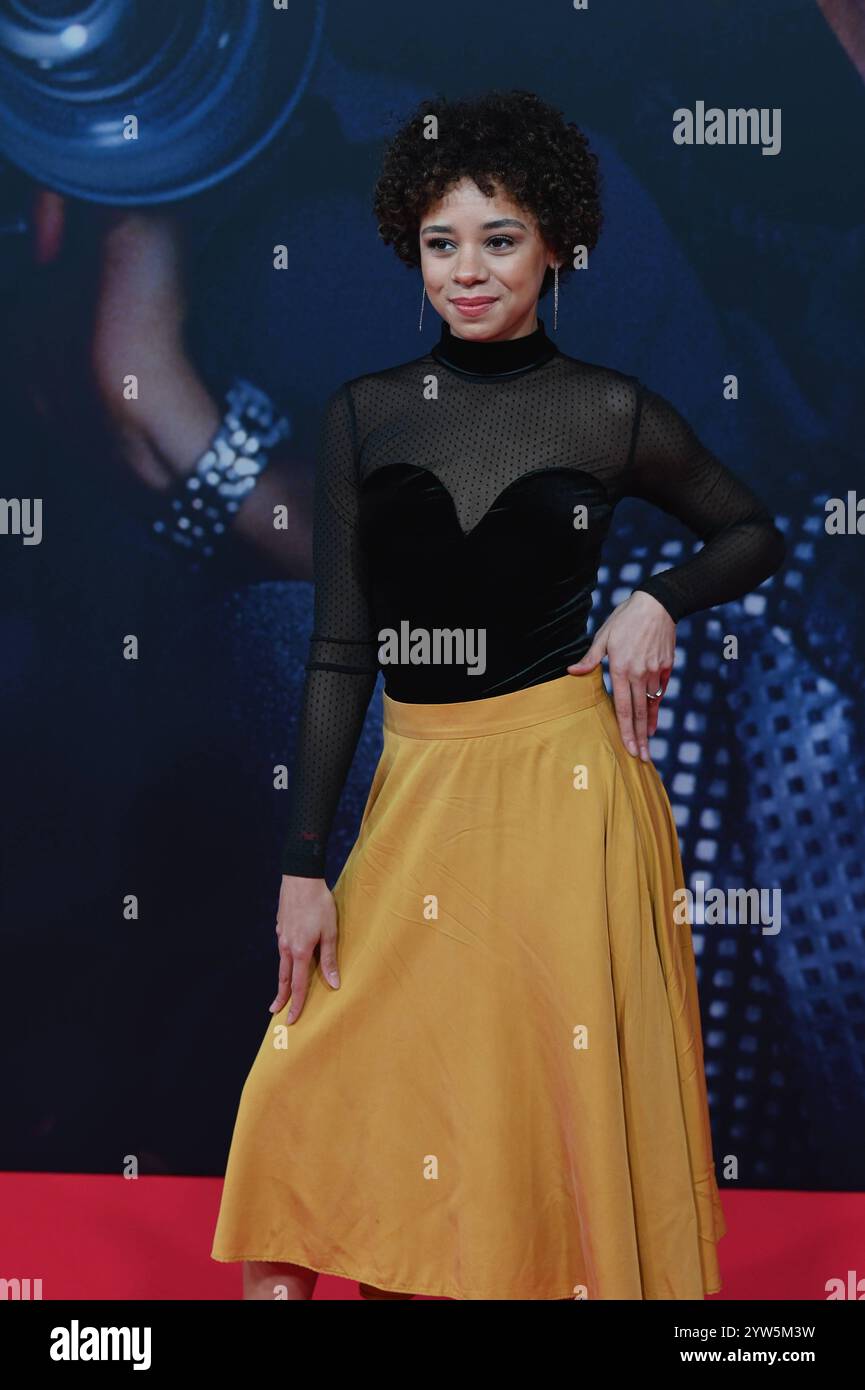 Schauspielerin Jess Maura kommt zur Premiere des Films Better Man, die ...