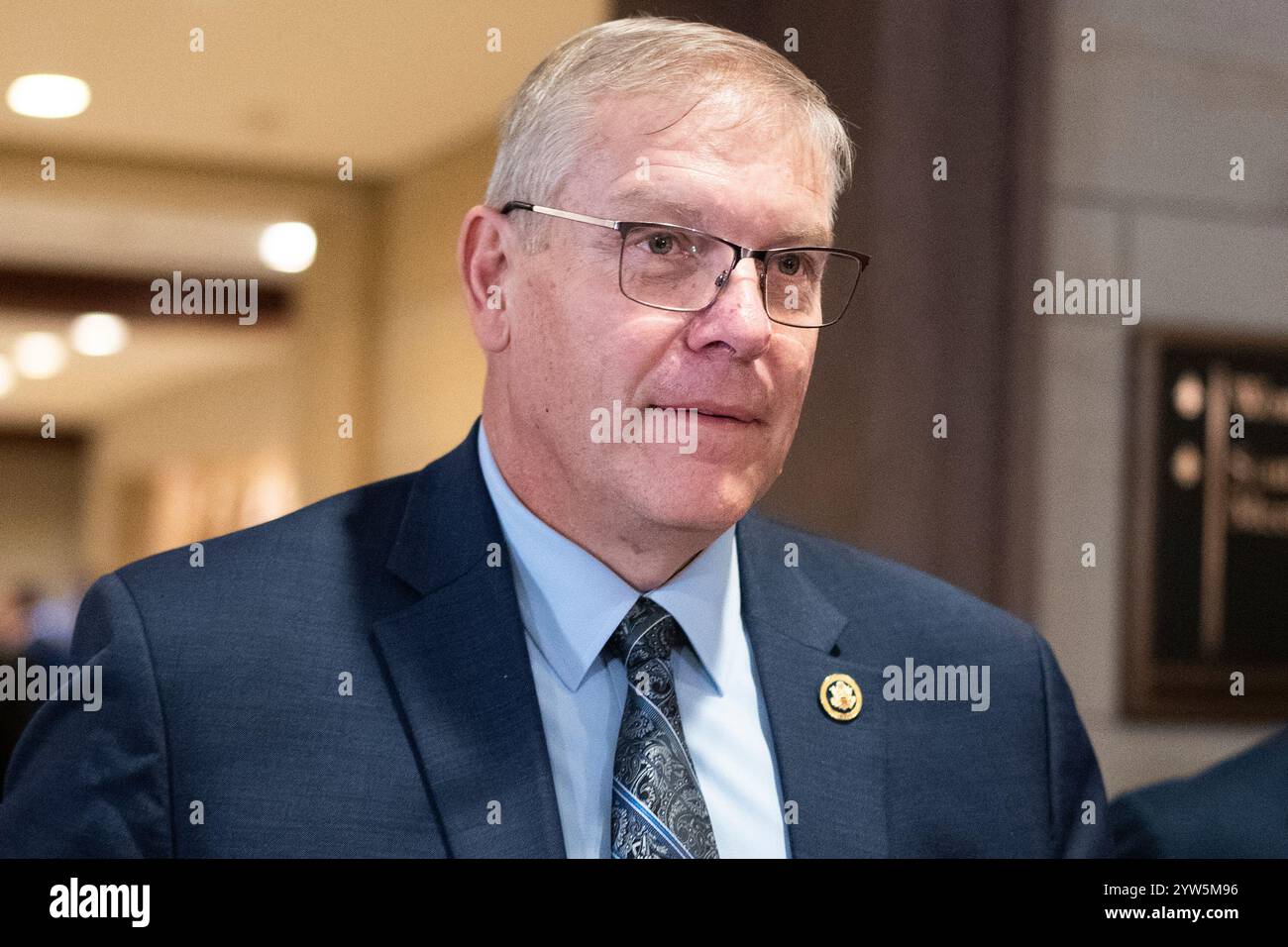 UNITED STATES - DECEMBER 5: Rep. Barry Loudermilk, R-Ga., arrives to a ...
