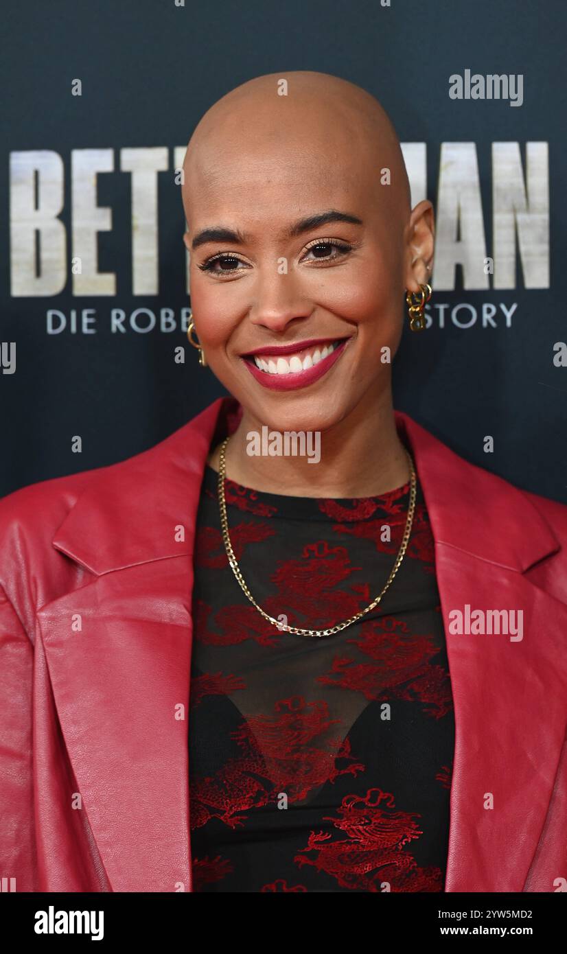 Schauspielerin Sharon Battiste kommt zur Premiere des Films Better Man, die Ronnie Williams ...