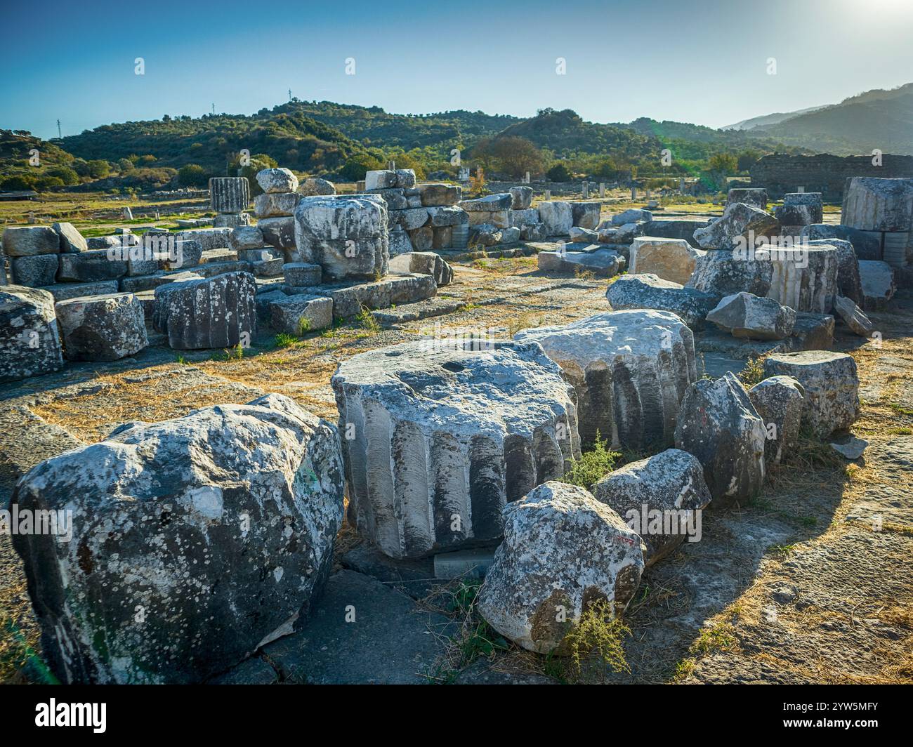 The Ancient City Of Magnesia ad Maeandrum in Turkey Stock Photo - Alamy