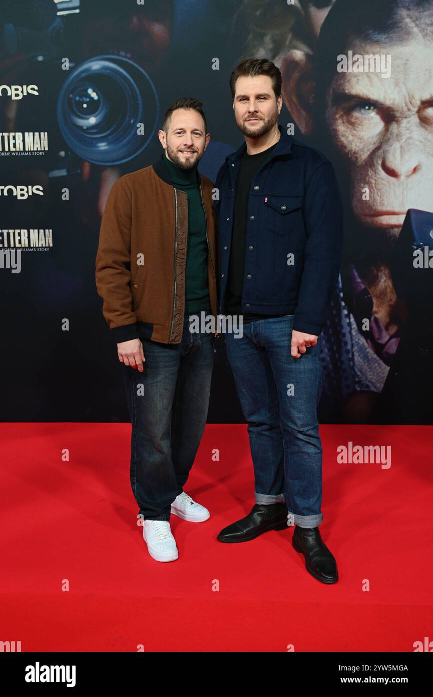 Mitch Barg, Maurice Gajda kommt zur Premiere des Films Better Man, die ...