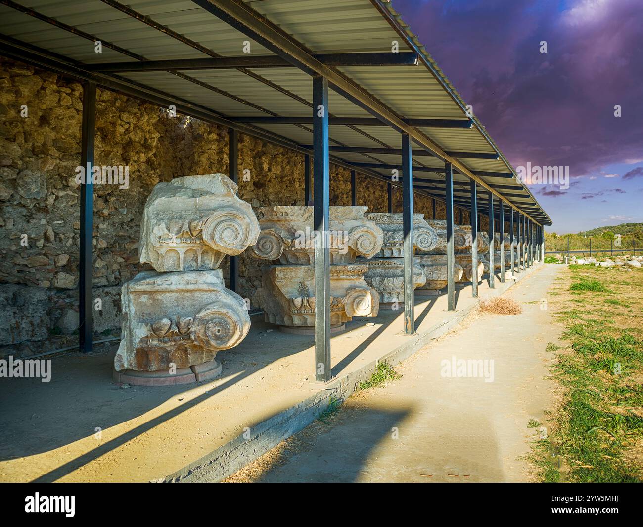 The Ancient City Of Magnesia ad Maeandrum in Turkey Stock Photo - Alamy