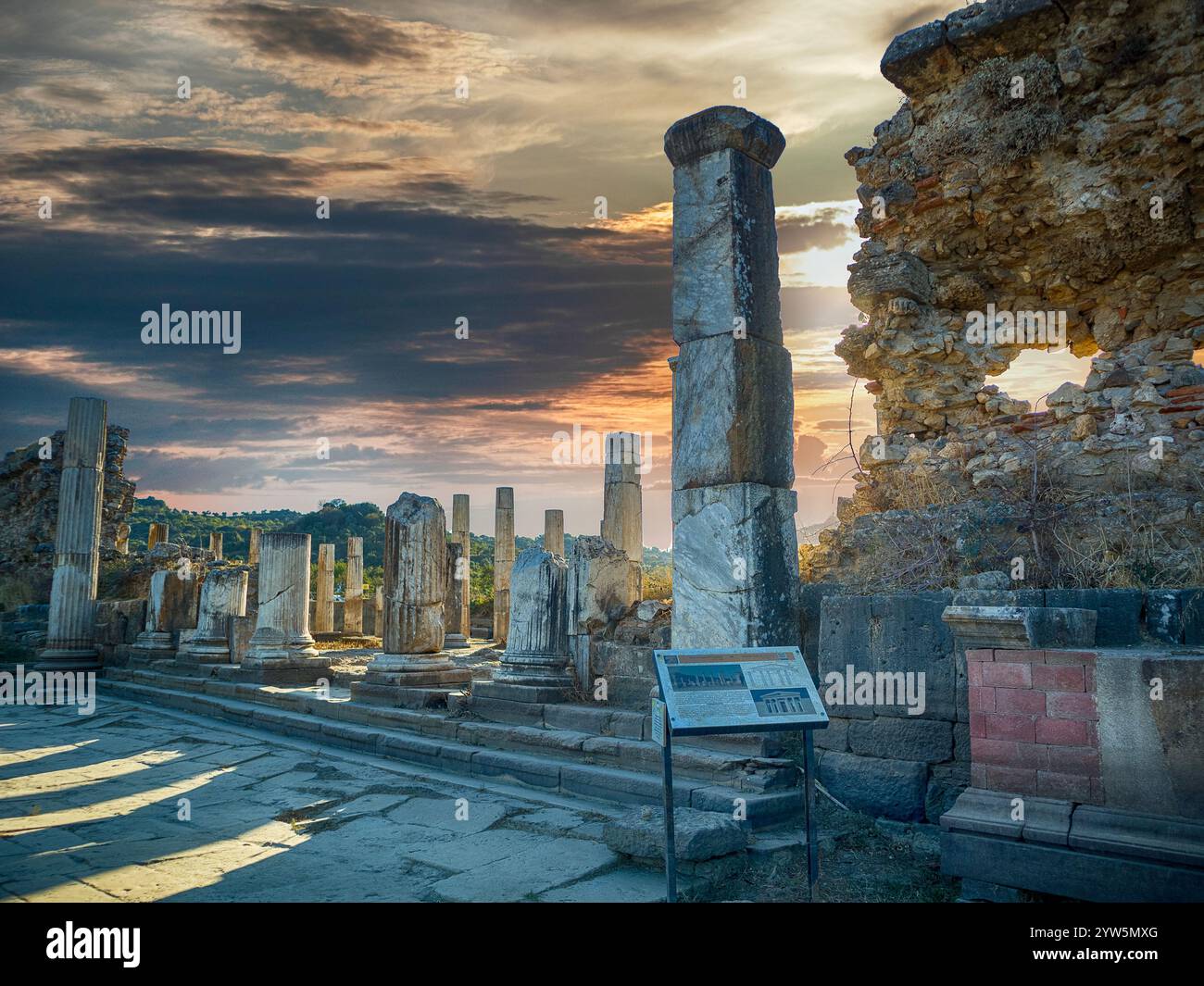 The Ancient City Of Magnesia ad Maeandrum in Turkey Stock Photo - Alamy