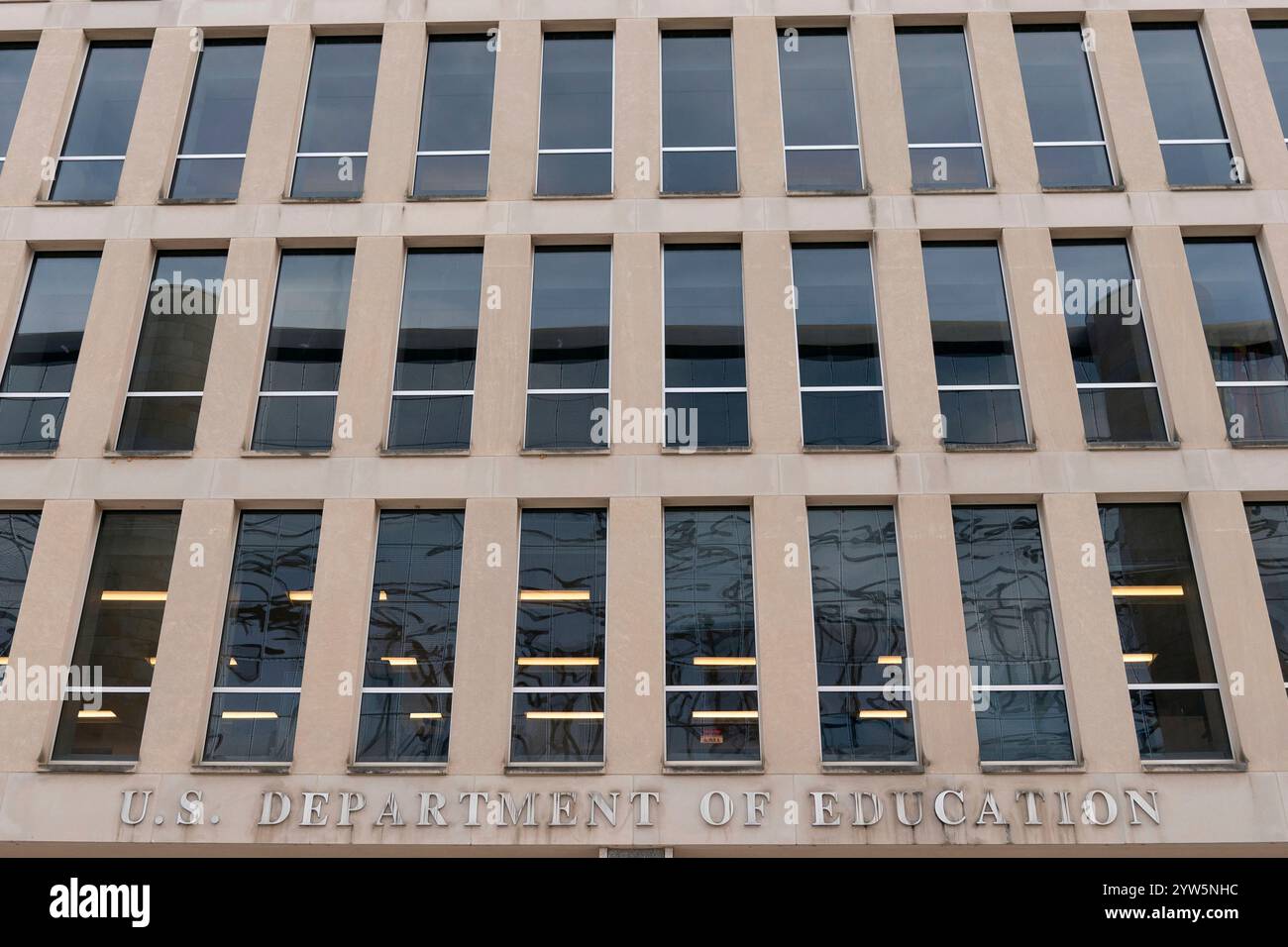 The U.S. Department of Education building is seen in Washington, Monday ...