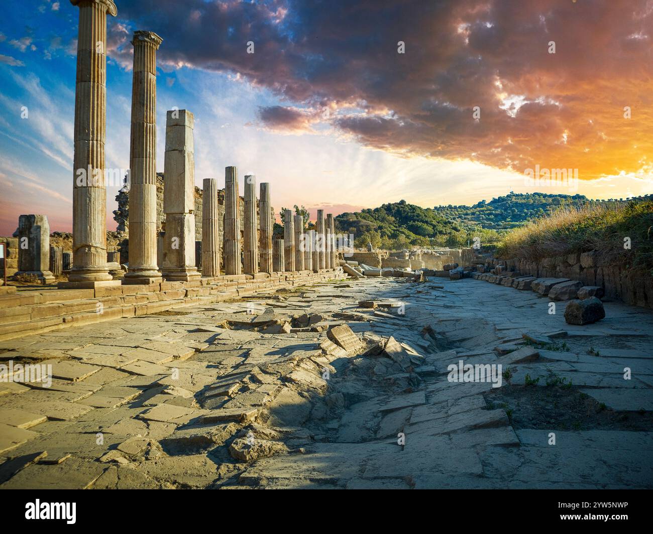 The Ancient City Of Magnesia ad Maeandrum in Turkey Stock Photo - Alamy