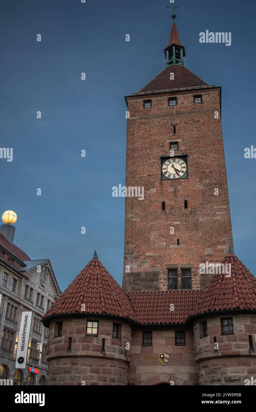 Nuremberg, Germany - November 22, 2022: Vertical Architectural Building ...