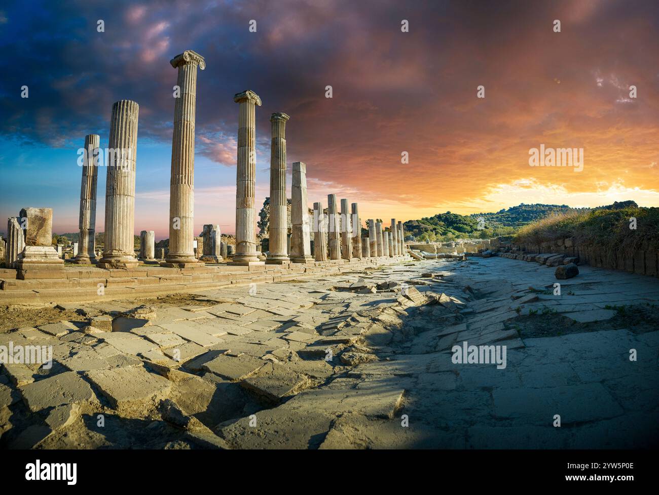 The Ancient City Of Magnesia ad Maeandrum in Turkey Stock Photo - Alamy