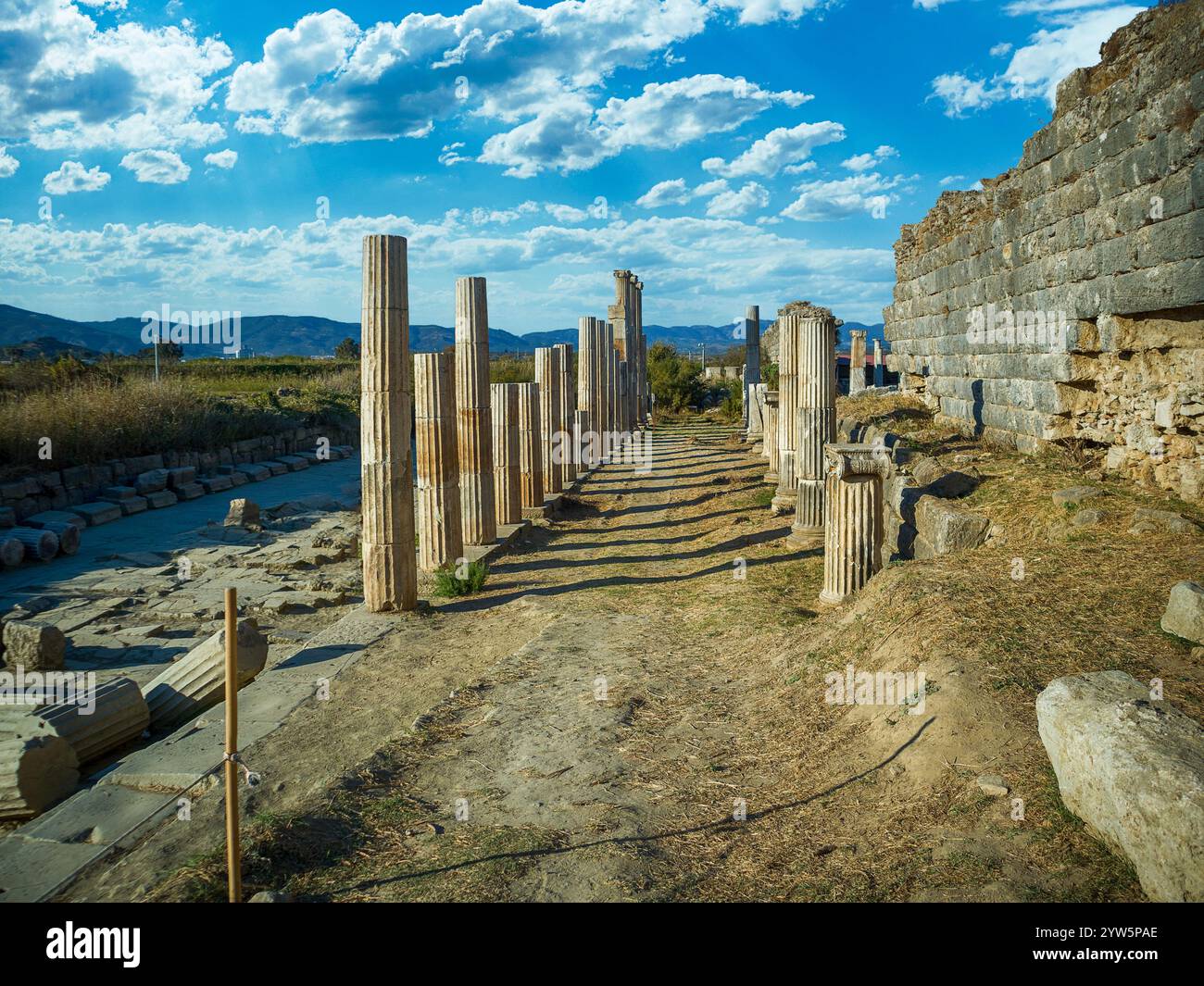 The Ancient City Of Magnesia ad Maeandrum in Turkey Stock Photo - Alamy