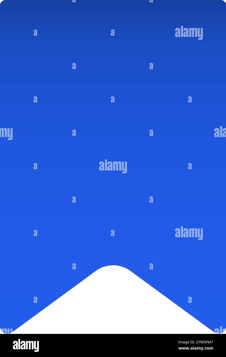 Bookmark icon is featuring a simple blue shape with rounded corners ...