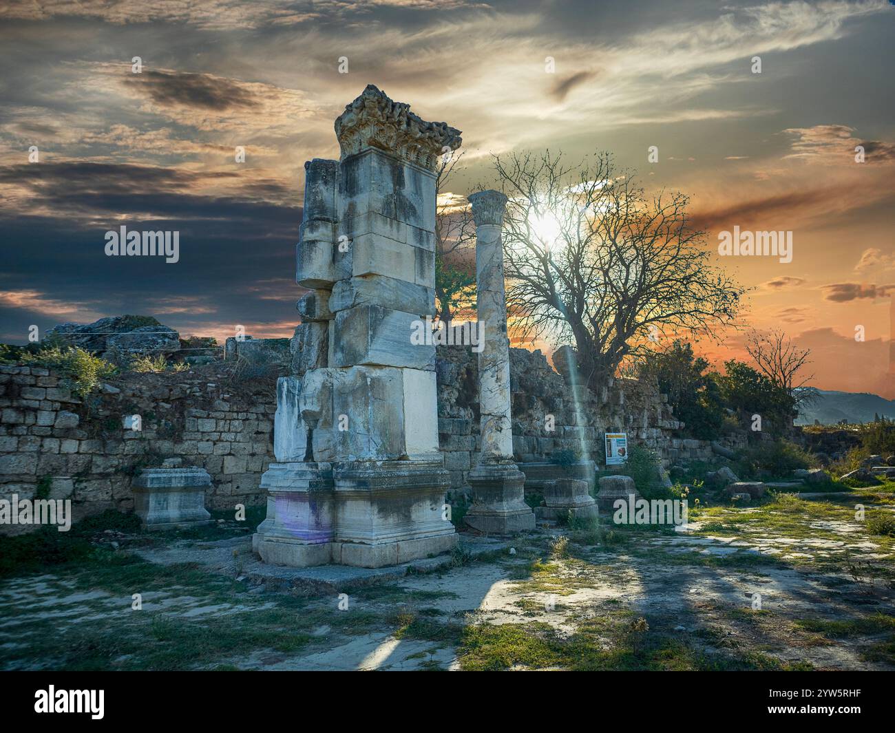 The Ancient City Of Magnesia ad Maeandrum in Turkey Stock Photo - Alamy
