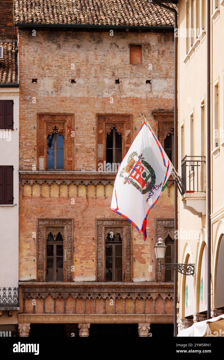 Merchant house, in Italian language Casa del Mercante, built in 1455 ...