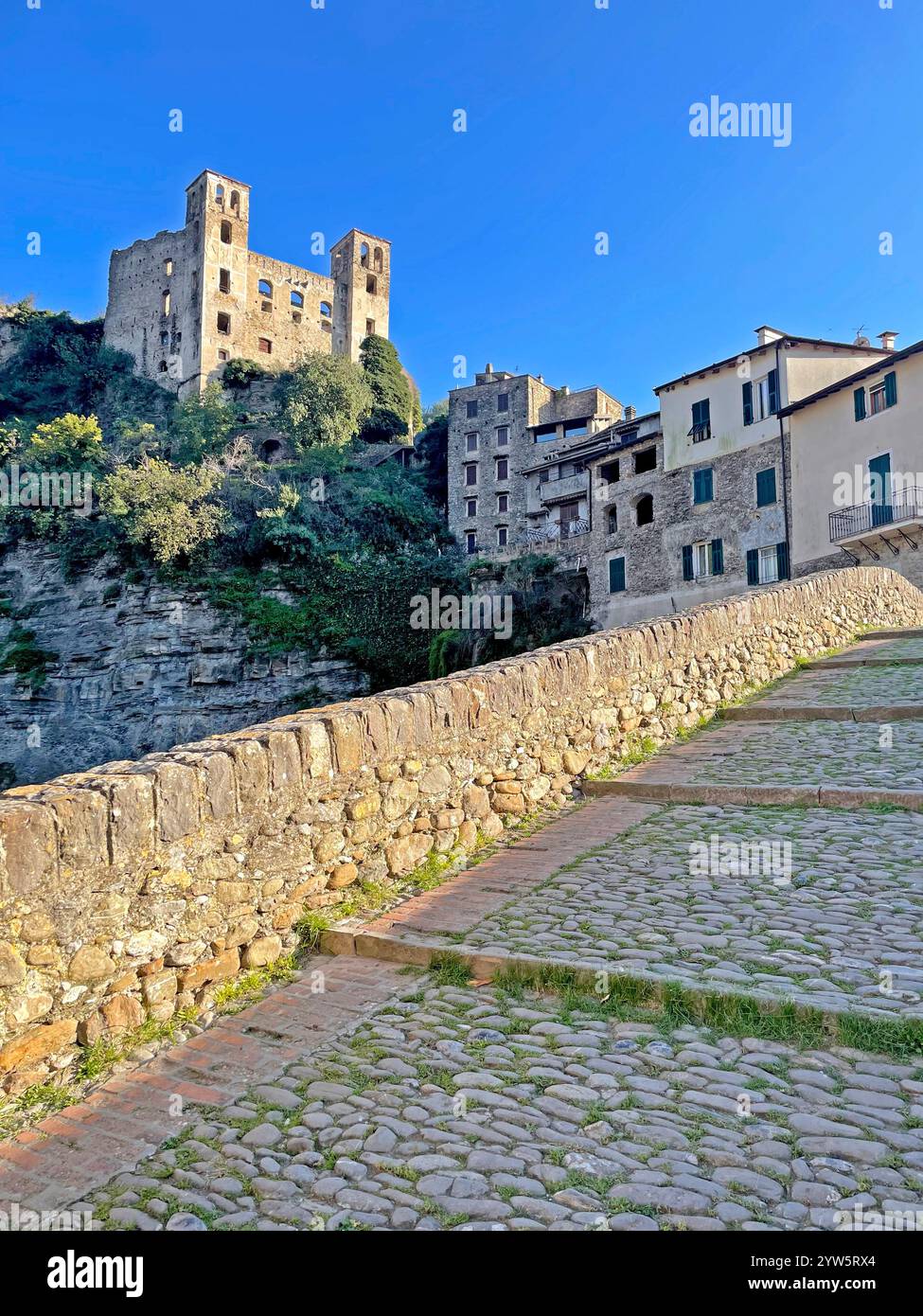 Bridge at dolceaqua hi-res stock photography and images - Alamy