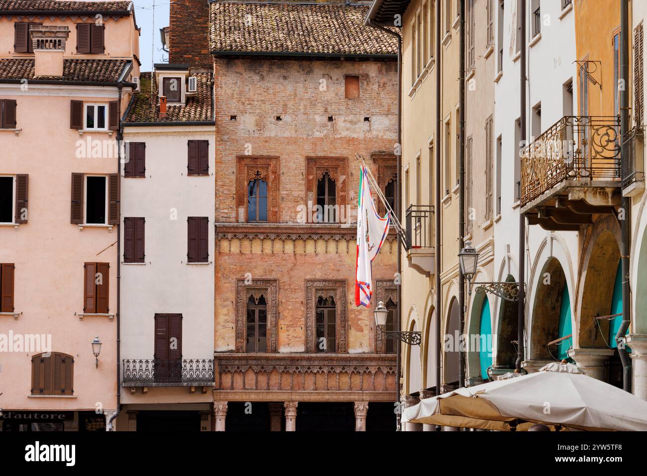 Merchant house, in Italian language Casa del Mercante, built in 1455 ...