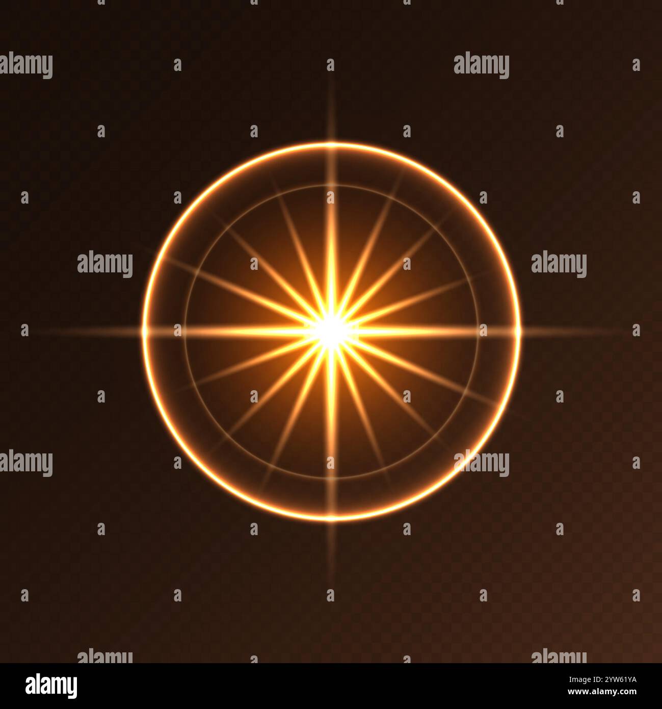 Glimmering sunlight Stock Vector Images - Alamy