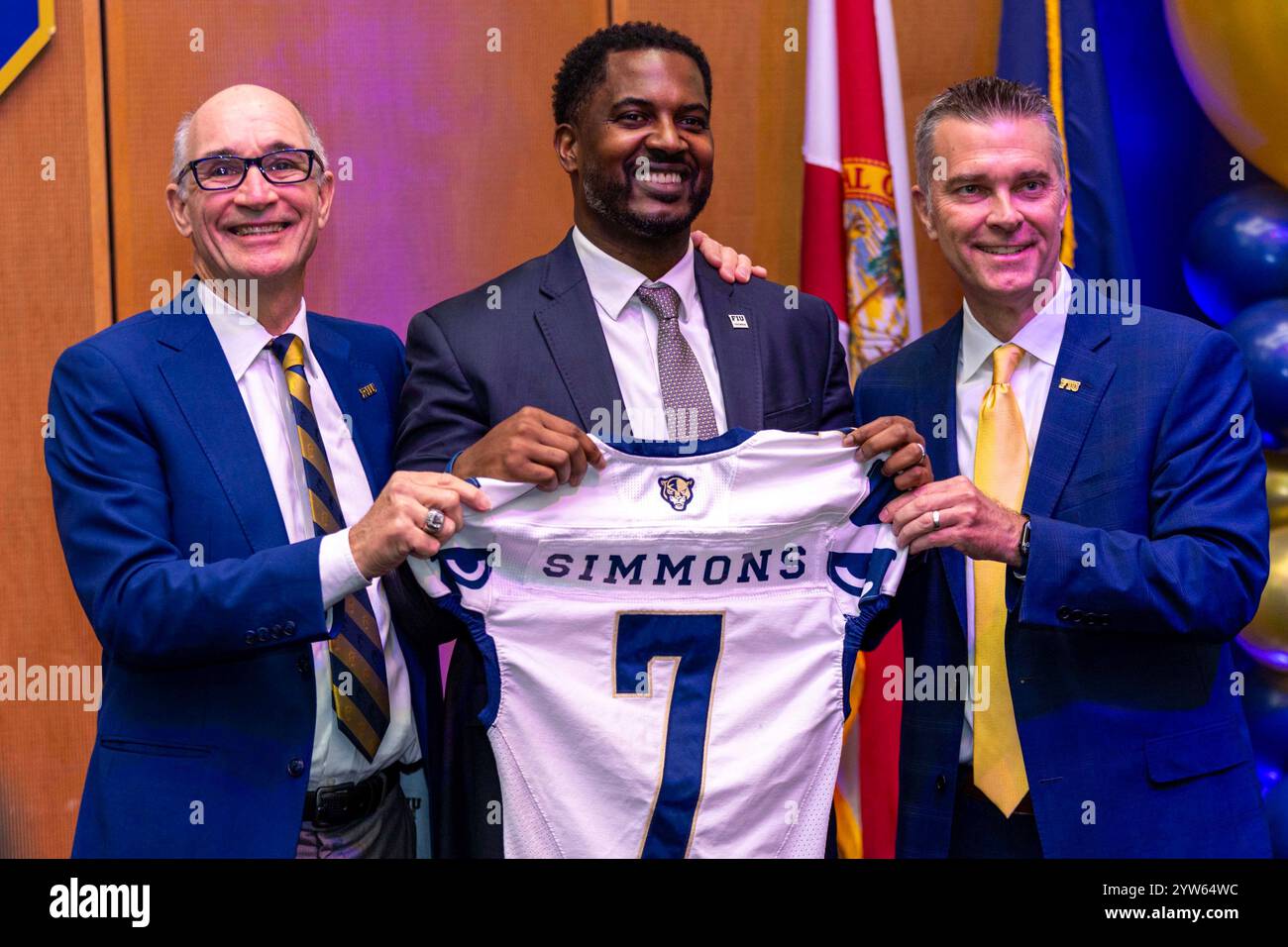 Florida International University's President Kenneth A. Jessell, from ...