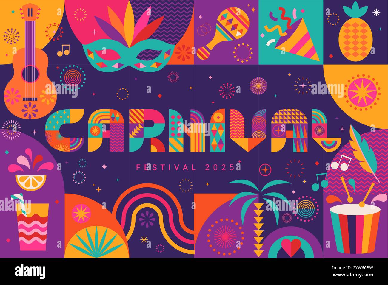 Mardi gras parade 2025 Stock Vector Images - Alamy