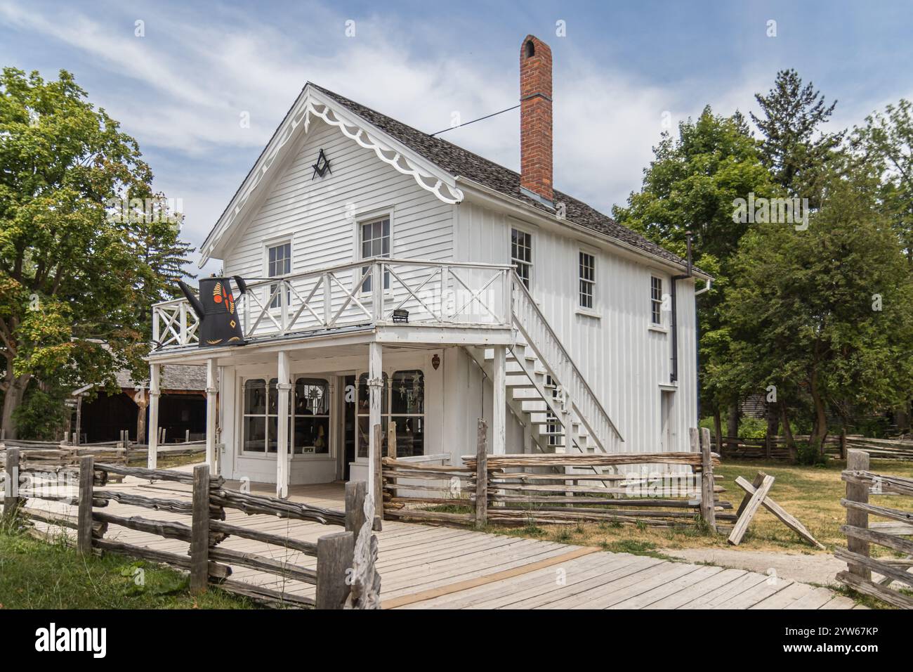 Darkblack creek pioneer village hi-res stock photography and images - Alamy
