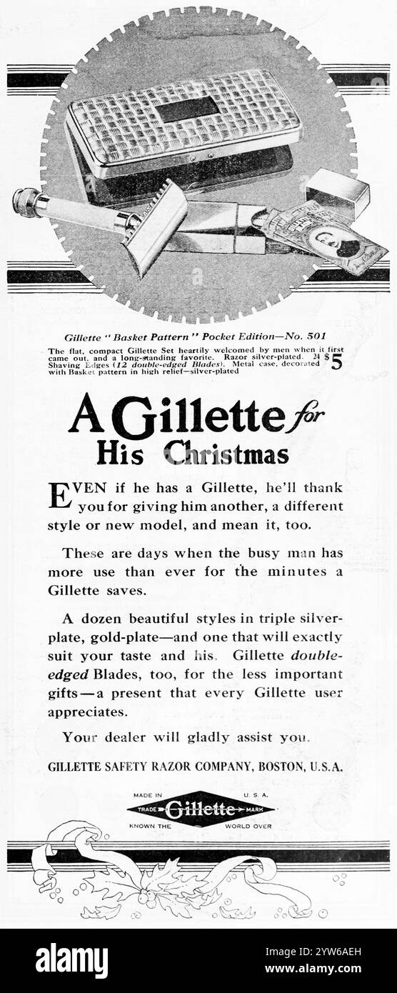 Gillette razor blade hi-res stock photography and images - Alamy