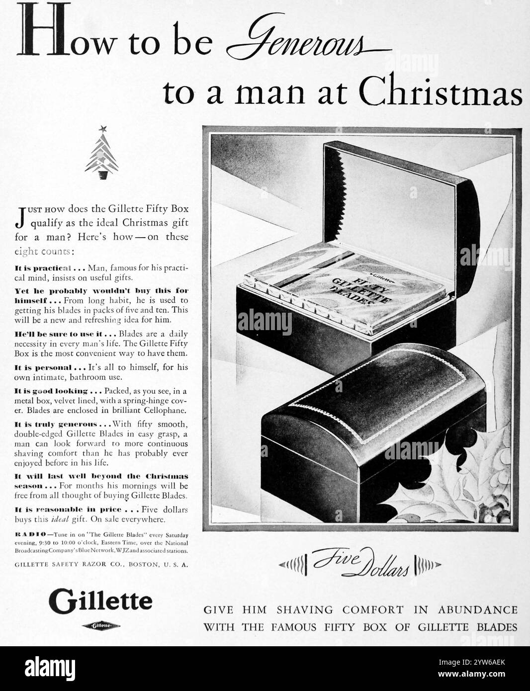 1920s christmas advertising hi-res stock photography and images - Alamy