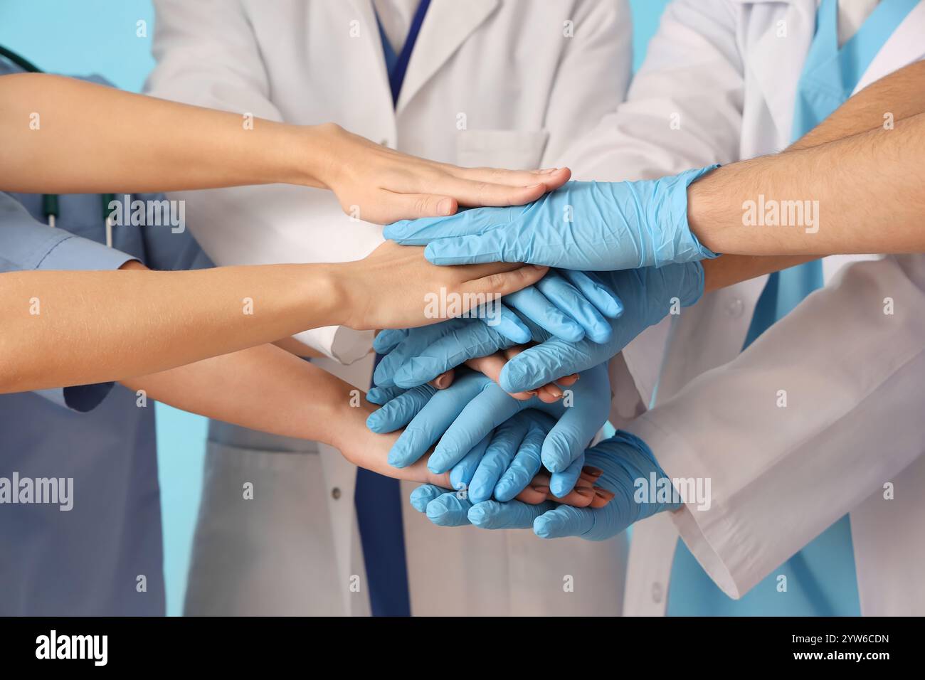 Medical doctor social work team hi-res stock photography and images - Alamy