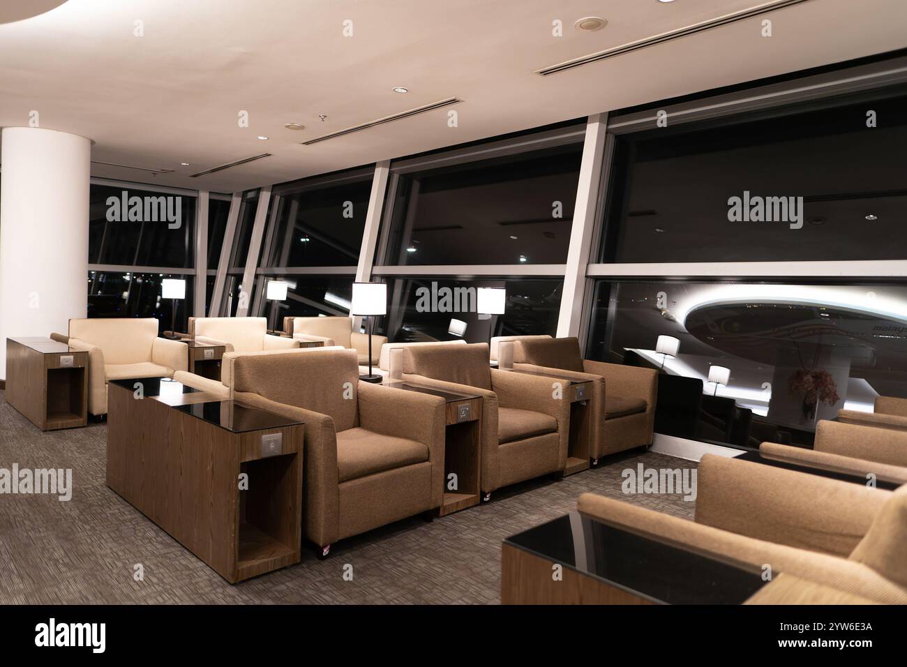 KUALA LUMPUR, MALAYSIA - NOVEMBER 22, 2023: interior shot of Domestic ...