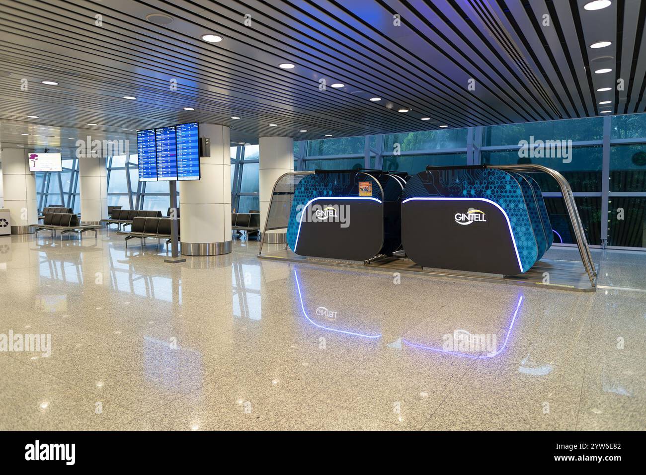 KUALA LUMPUR, MALAYSIA - NOVEMBER 22, 2023: Gintell Rest N Go station ...