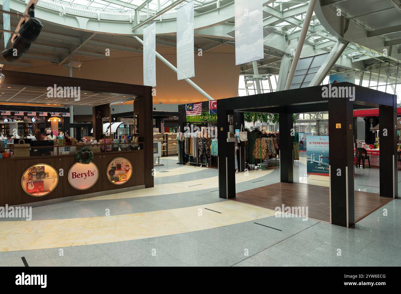 SENAI, MALAYSIA - NOVEMBER 22, 2023: interior shot of Senai ...
