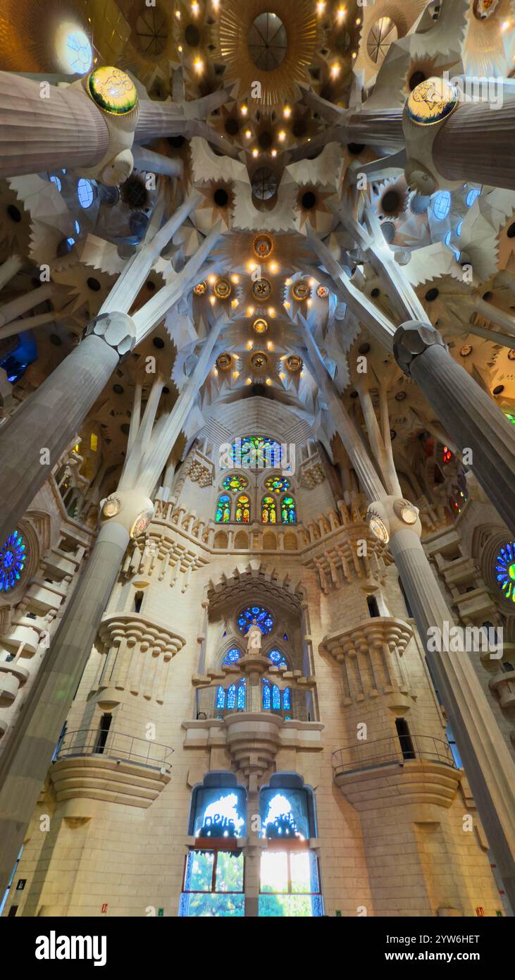 View of famous ceiling master piece created by famous architecture ...